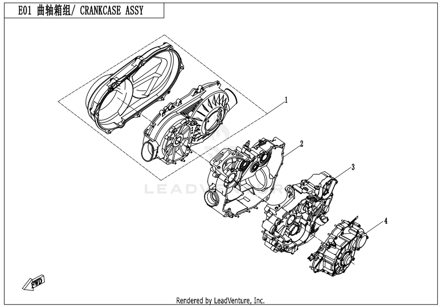 Crankcase Assy